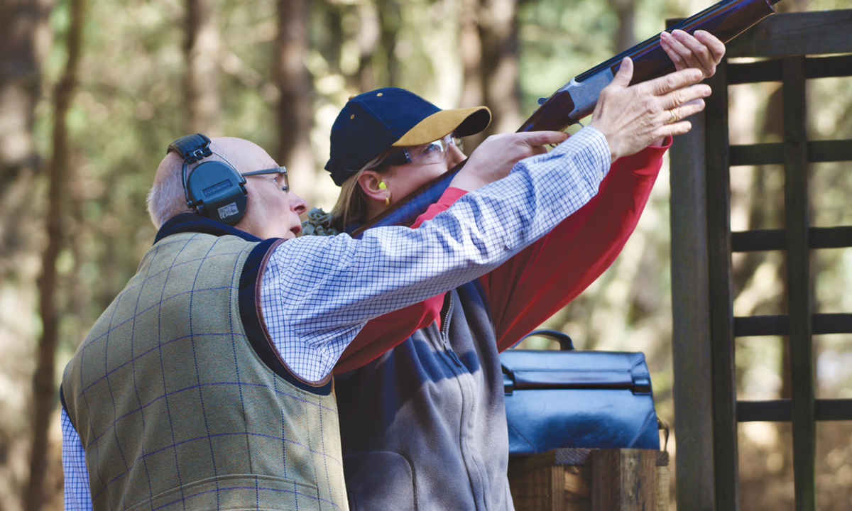 Clay Shooting Lessons at Bisley Shooting Ground in Surrey