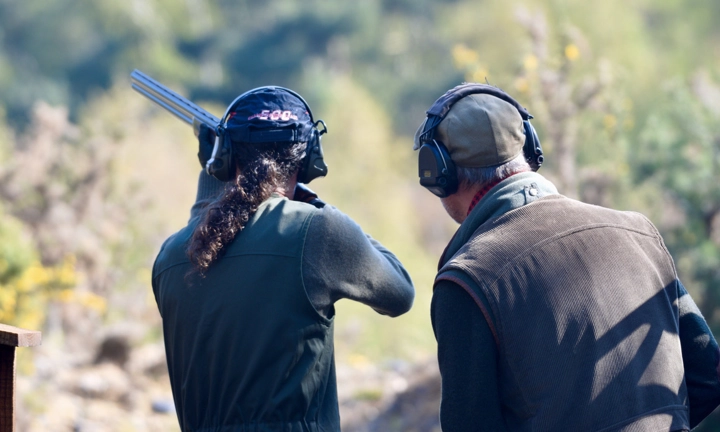 Clay and Game Shooting Practice at Bisley Shooting Ground Bisley