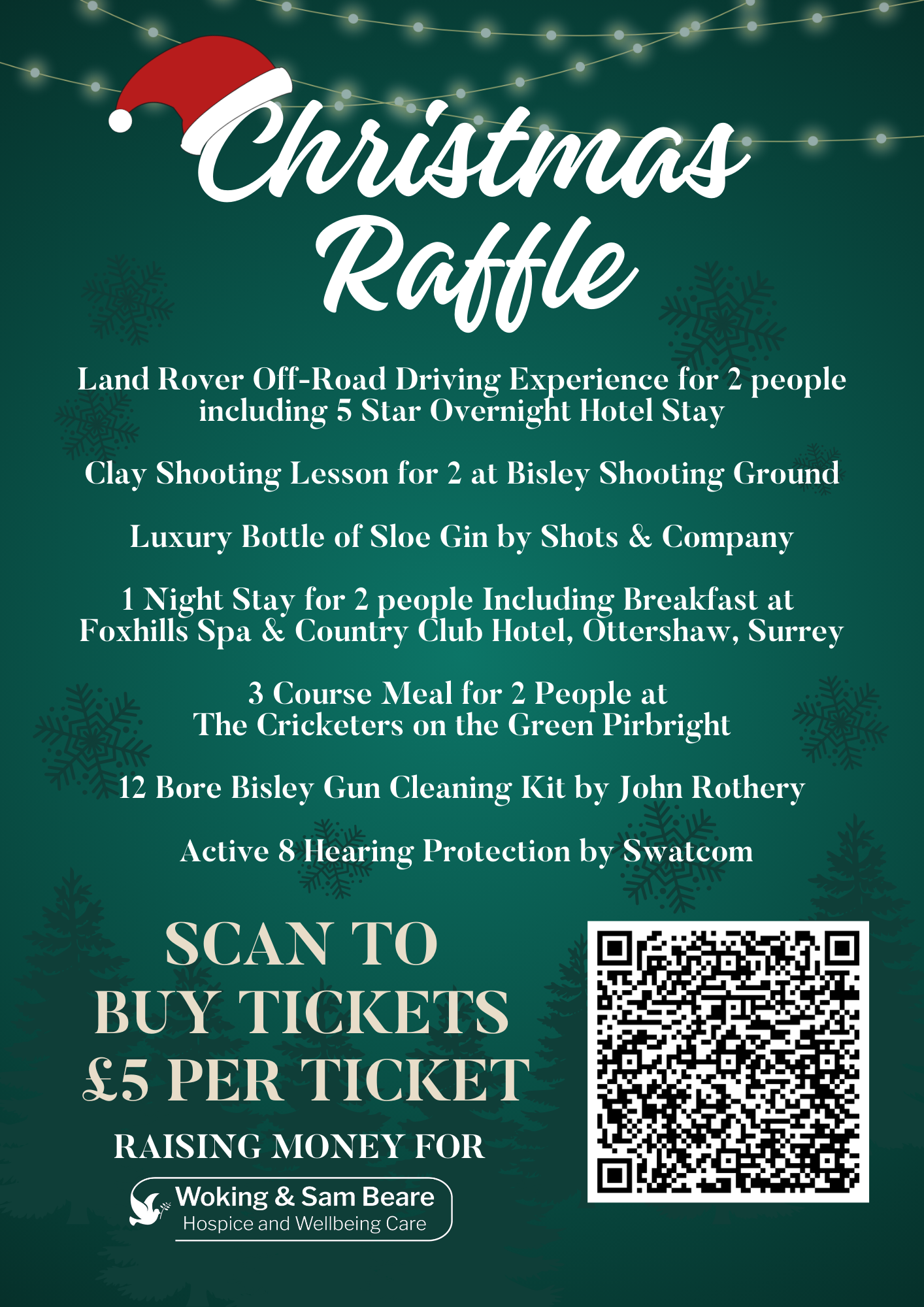 Christmas Charity Raffle at Bisley Shooting Ground Bisley